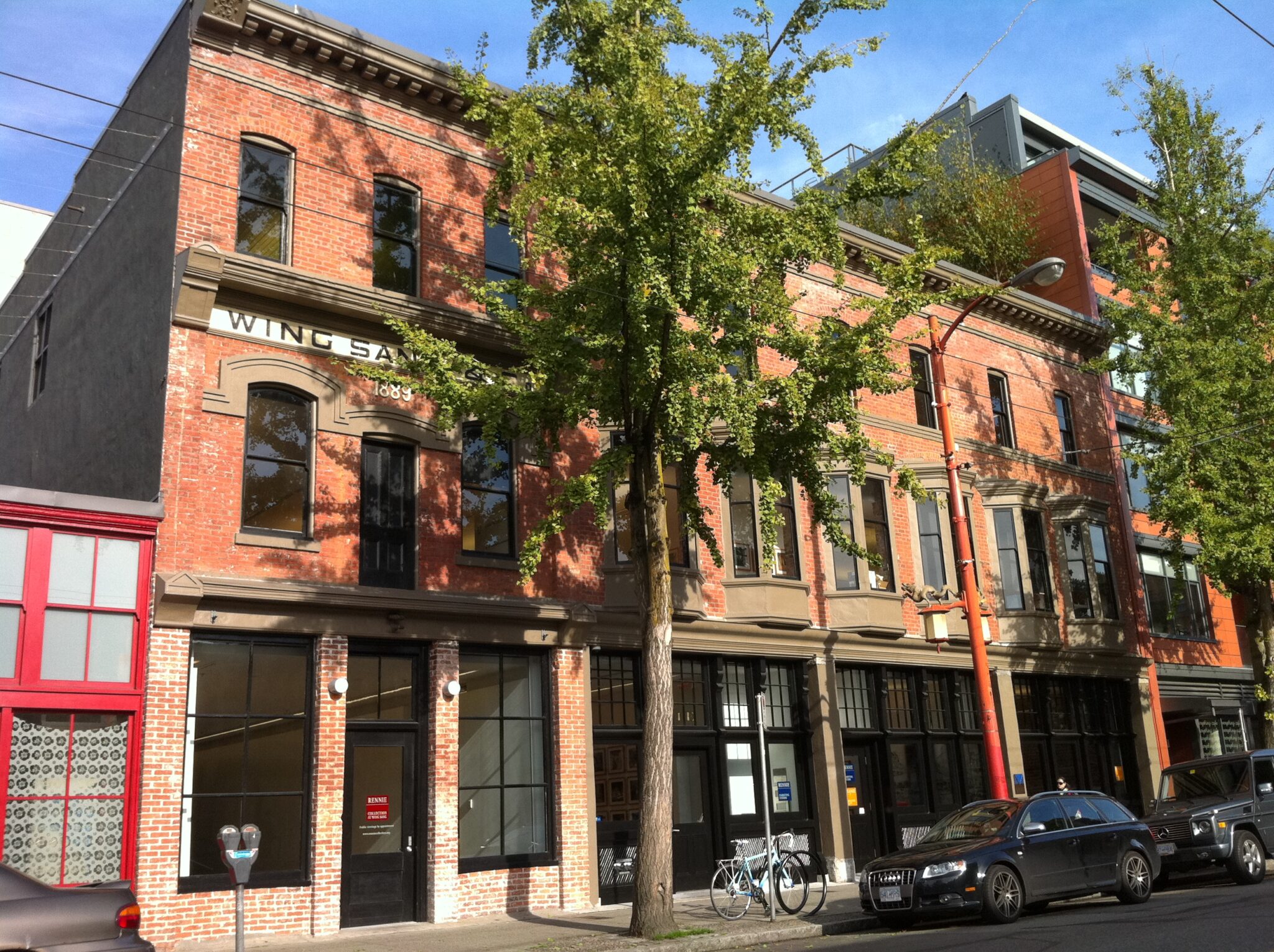 British Columbia, The Wing Sang Building in Vancouver - British ...