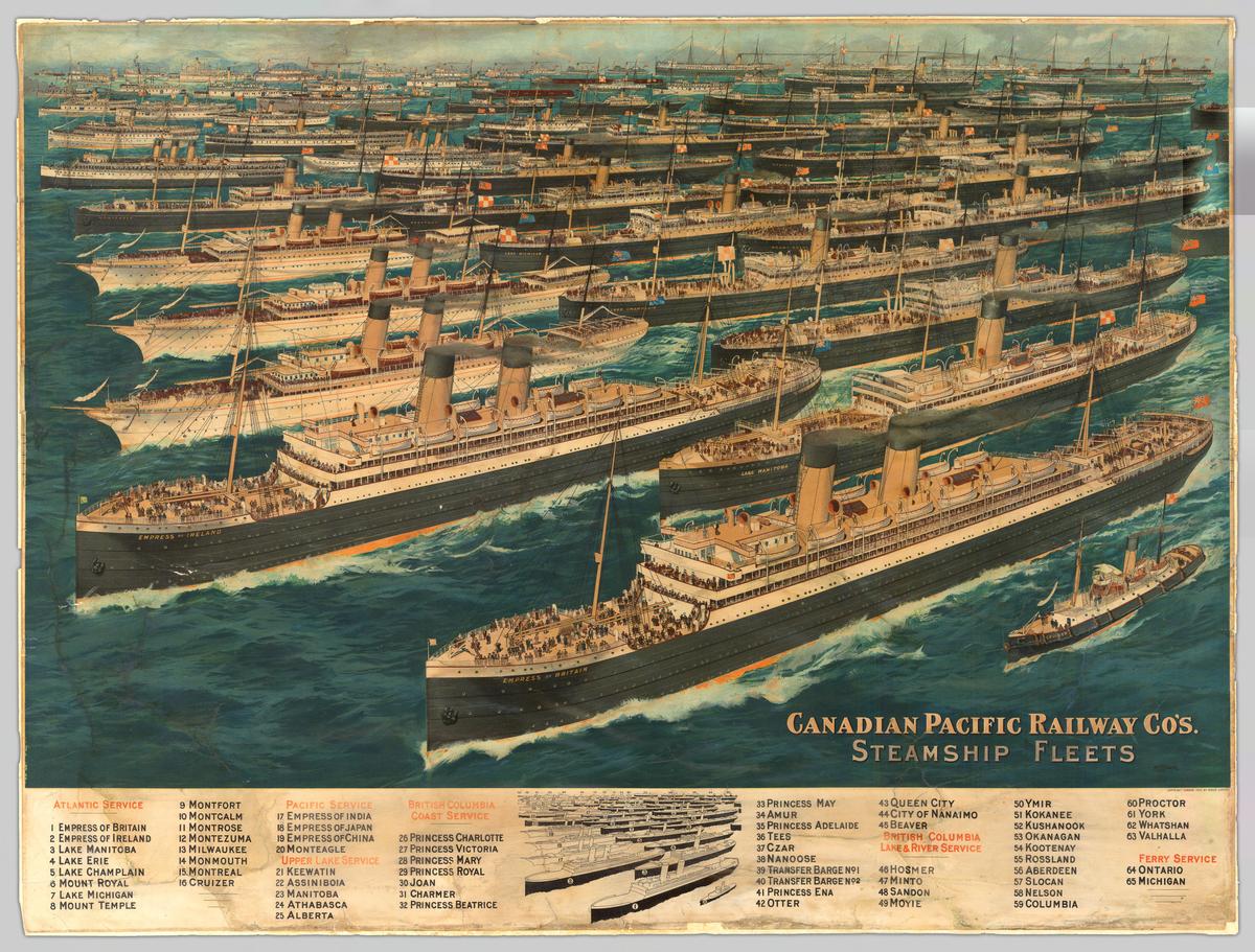 The Canadian Pacific Steamship Company - British Columbia History